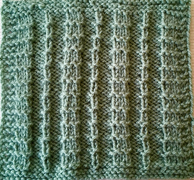 Ravelry: Piqué Rib Block pattern by YIYO Designs