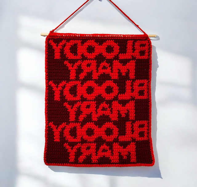 Ravelry: Bloody Mary Tapestry pattern by Captain Hook Crochet
