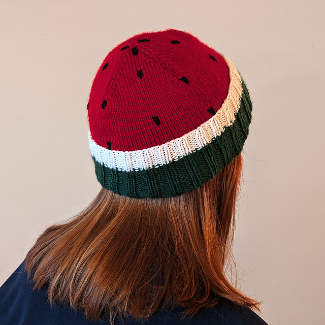 Ravelry: Watermelon Toque pattern by Capulet Stitches