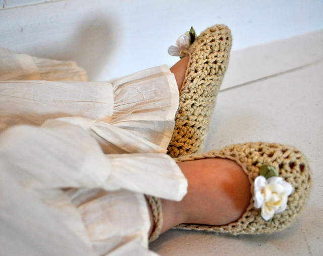 Ravelry: Baby Bella crocheted hat and slippers pattern by Beth Ann Beck