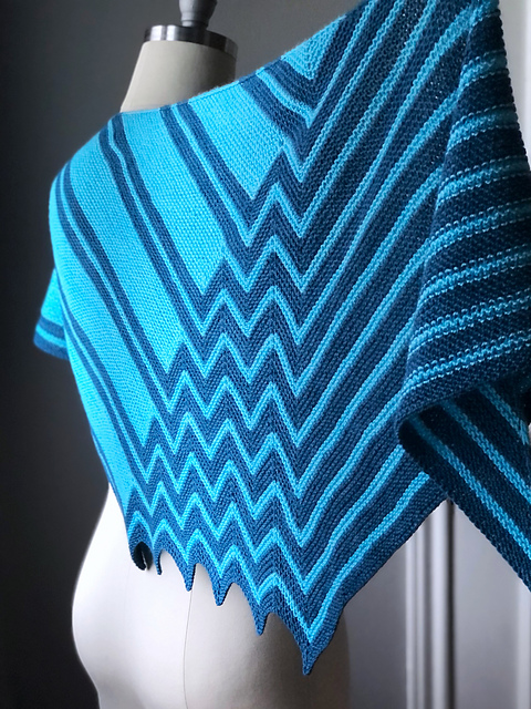 Ravelry: Seismic Shift (knit) pattern by Carissa Browning