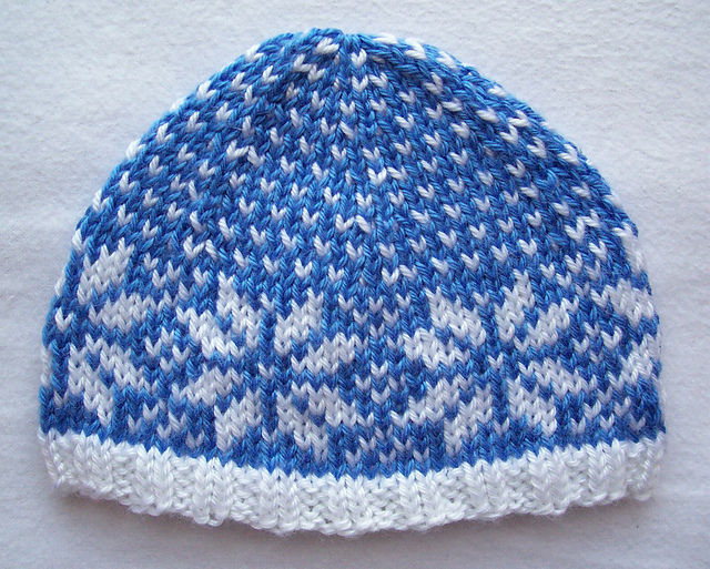 Ravelry: Snowflake Hat pattern by Carissa Browning