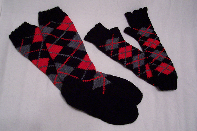 Ravelry: Argyle Socks pattern by Leisure Arts