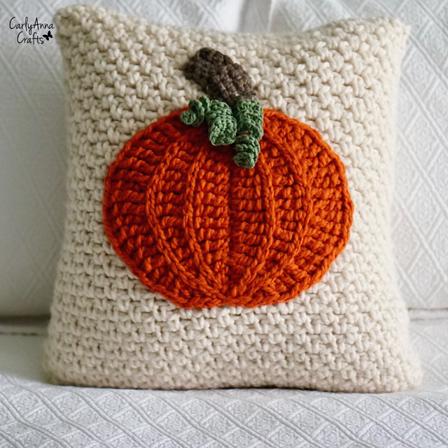 Ravelry: Country Pumpkin Pillow pattern by Carly Correll