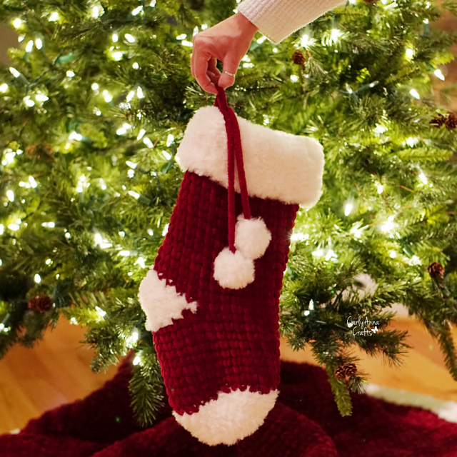 Ravelry: Sleigh Bells Stocking pattern by Carly Correll