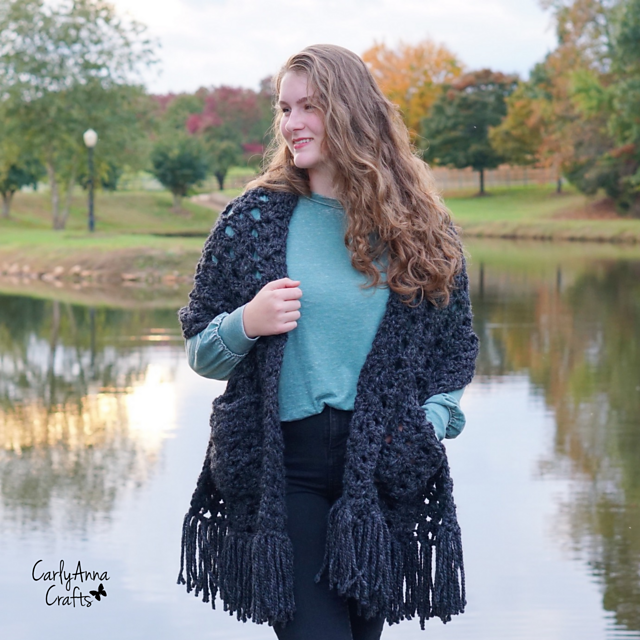Ravelry: Willow Wrap pattern by Carly Correll