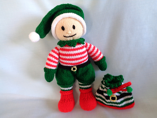 Ravelry: Little Dazzler Elf: Ellis pattern by Carol Turner