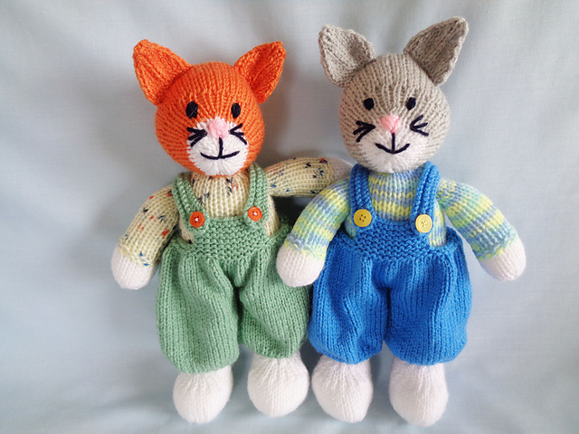 Ravelry: Little Dazzler Cat: Tom pattern by Carol Turner