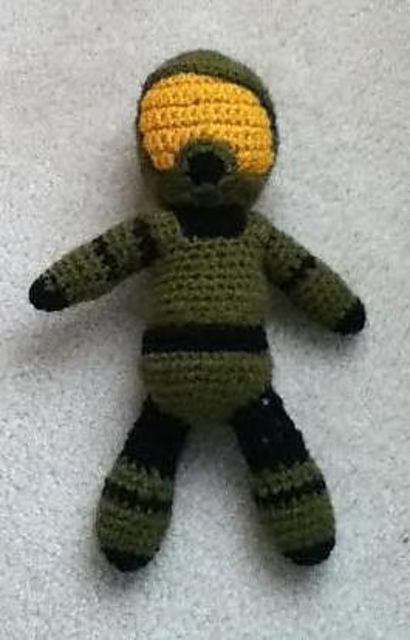 Ravelry: Master Chief Crochet Pattern pattern by Carolina Zarate
