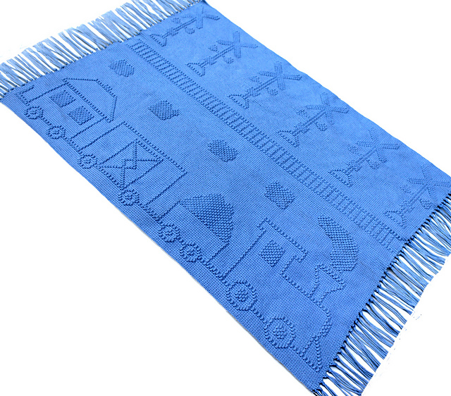 Ravelry: Train Afghan pattern by Carol Hegar