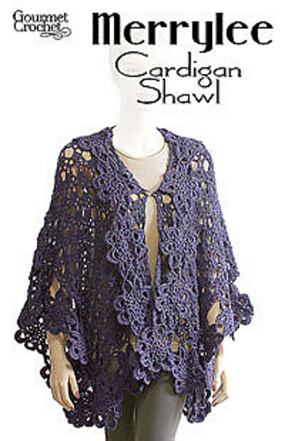 Ravelry: Merrylee Cardigan Shawl pattern by Carolyn Christmas