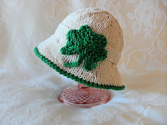Ravelry: St. Patrick's Day Brimmed Hat pattern by Susan Gardner