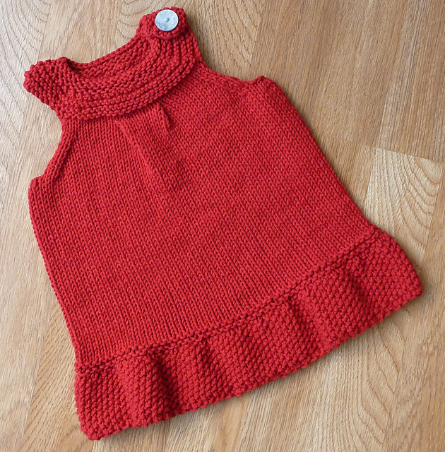 Ravelry: carolyni's Ruffled Tunic Dresses