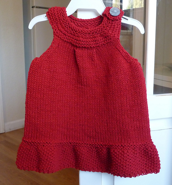 Ravelry: carolyni's Ruffled Tunic Dresses