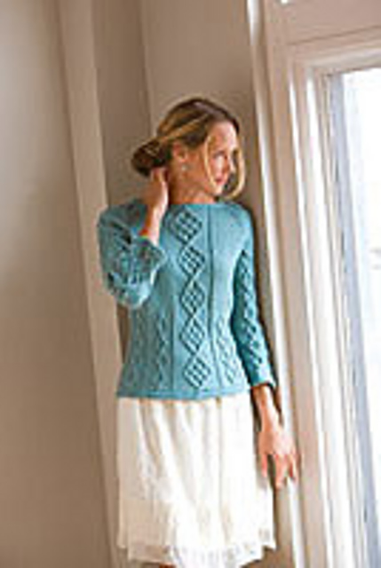 Ravelry: Cable-Down Raglan pattern by Stefanie Japel