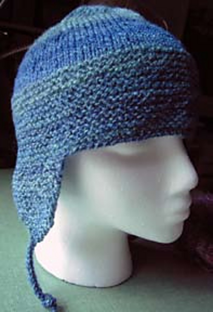 Ravelry: Four-Way, Two-Needle Hat pattern by Anne Hanson