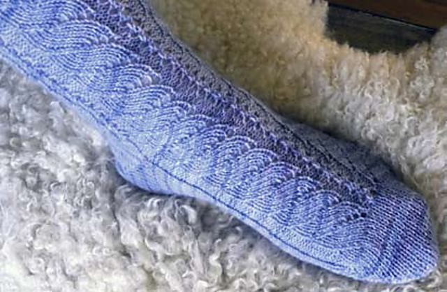 Ravelry: Rococo Socks pattern by Anne Hanson