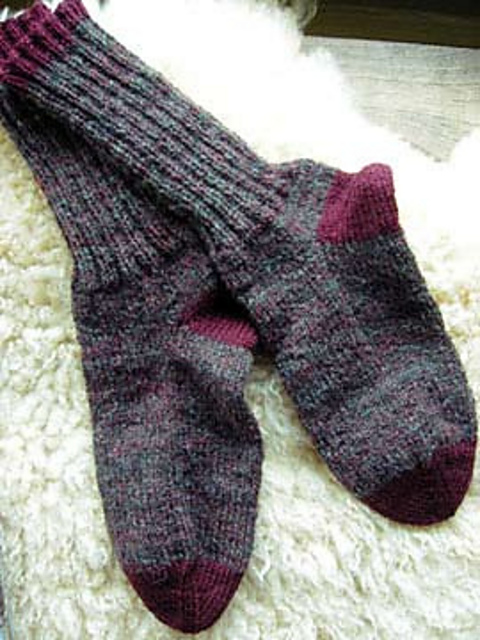 Ravelry: Sock Pattern to End all Sock Patterns pattern by Anne Hanson