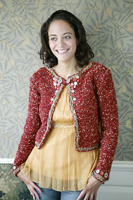 Ravelry: #03 Chanel Jacket pattern by Deborah Newton
