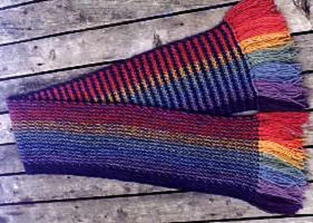 Ravelry: Rainbow Scarf pattern by Lucy Neatby