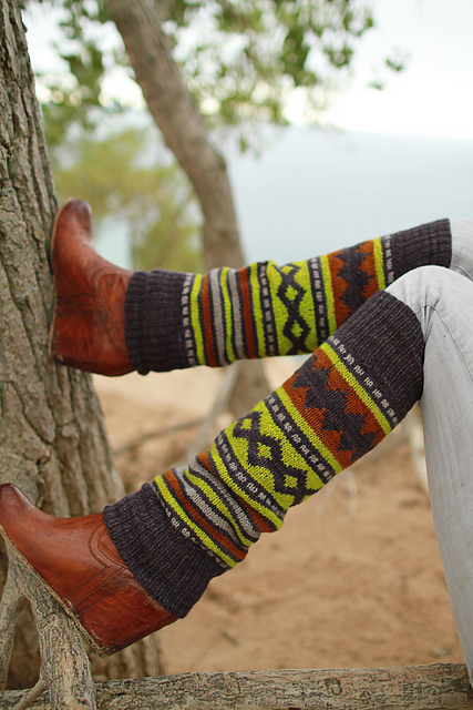 Ravelry: Pierce Stocking pattern by Jill Zielinski