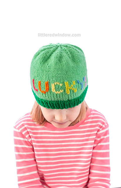 Ravelry: St. Patrick's Day LUCKY Hat pattern by Cassandra May