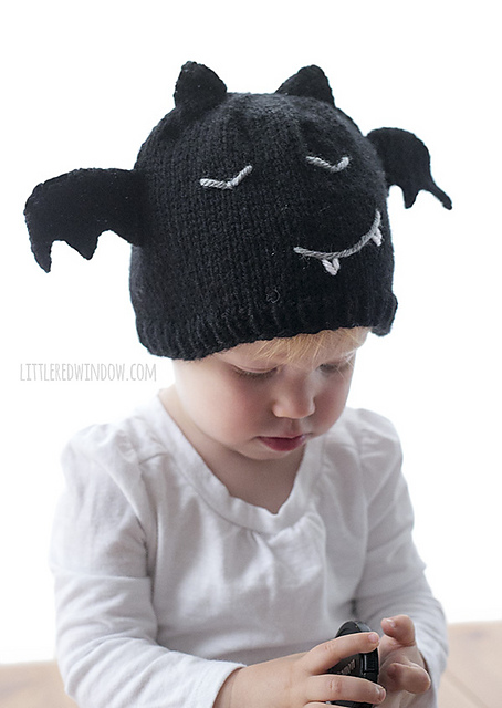 Ravelry: Bitty Bat Hat pattern by Cassandra May