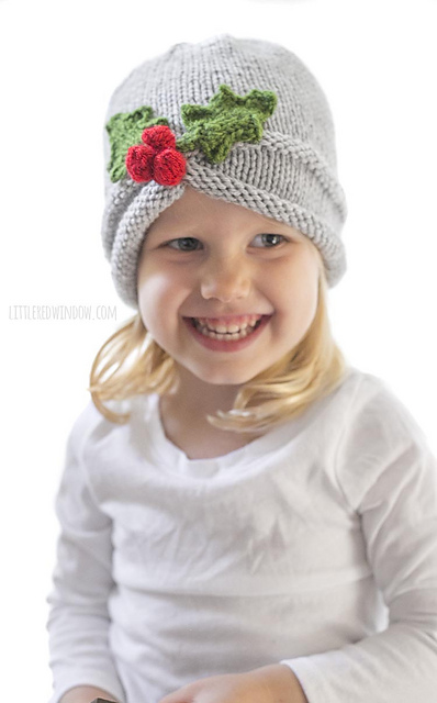 Ravelry: Jolly Holly Hat pattern by Cassandra May