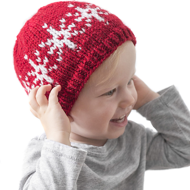 Ravelry: Snowflake Hat pattern by Cassandra May