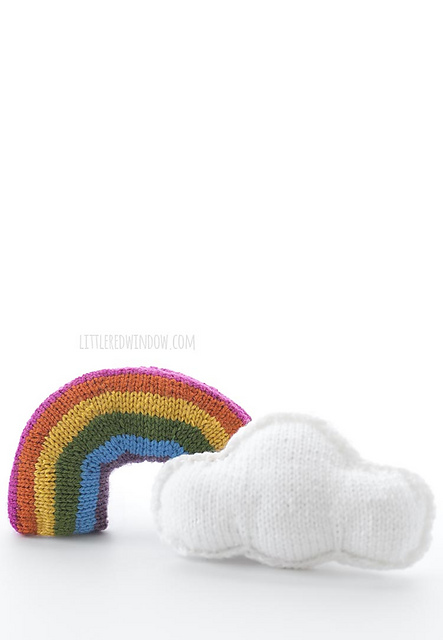 Ravelry: Rainbow & Cloud pattern by Cassandra May