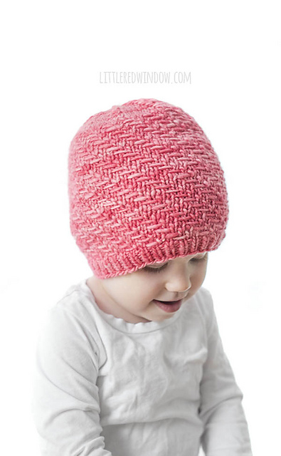 Ravelry: Diagonal Weave Hat pattern by Cassandra May