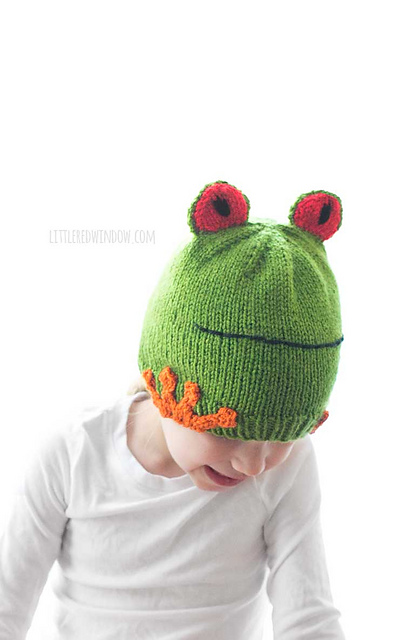 Frog Hat Knitting Pattern _ Free Frog Hat Pattern – GYRS