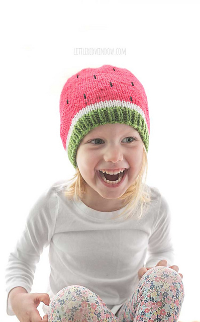 Ravelry: Sweet Watermelon Hat pattern by Cassandra May