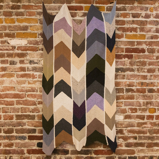 Ravelry: Stash-Buster Chevrons pattern by Cleo Malone