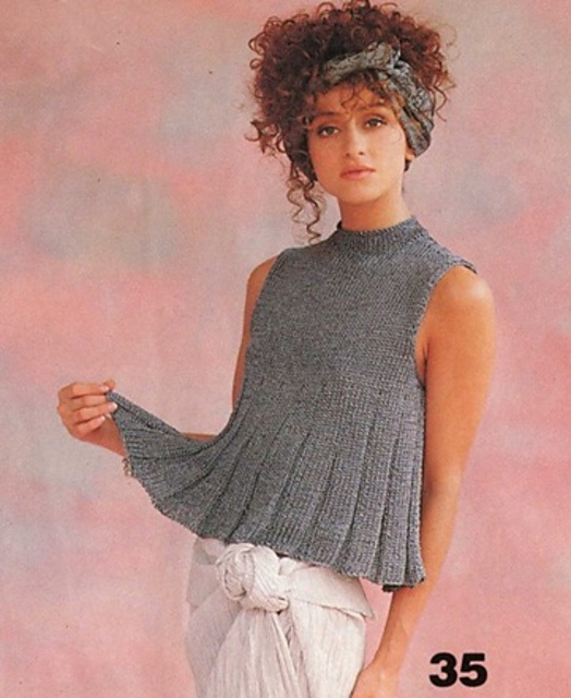 Ravelry: #35 Trapeze Tunic pattern by Yoko Minabe
