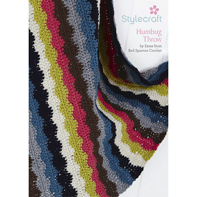Ravelry: Humbug Throw pattern by Esme Crick