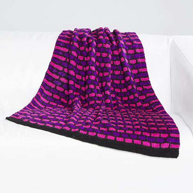 Ravelry: Honeycomb Throw pattern by Premier Yarns Design Team