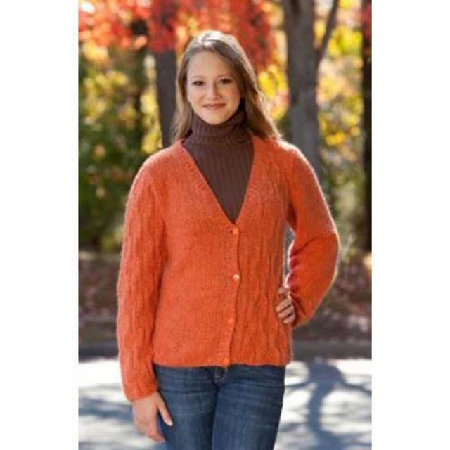 Ravelry: Mock - Cable Cardigan pattern by Premier Yarns Design Team