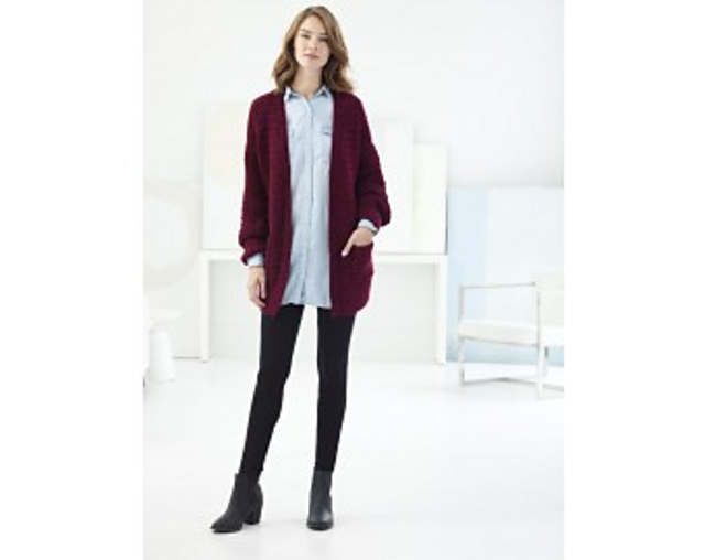 Ravelry: Burke Library Cardigan pattern by Irina Poludnenko