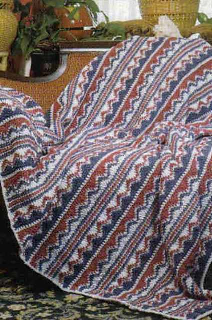 Ravelry: Waves and Chevrons pattern by Kathy Wigington