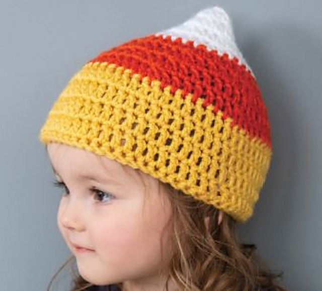Ravelry: Candy Corn Cap pattern by Randy Cavaliere