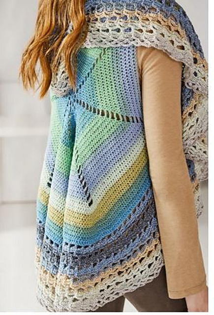 Ravelry: Flair Circle Vest pattern by Teresa Chorzepa