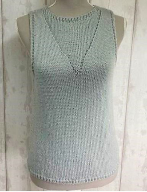 Ravelry: Pearly Ladies Vest Top pattern by Cygnet Yarns Ltd