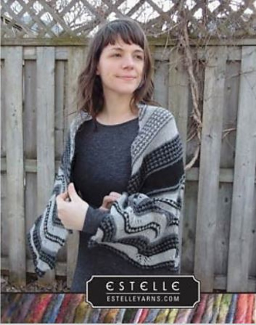 Ravelry: Lace Shawl With Short Row Ripples pattern by Charles Voth