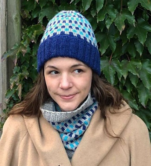 Ravelry: Broken Stripes Hat and Cowl pattern by Alison Manning