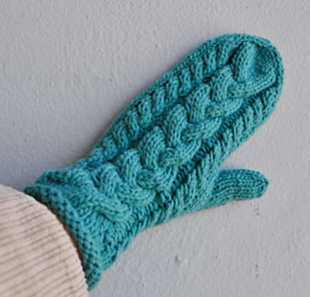 Ravelry: Braided Mittens pattern by Cathy Campbell