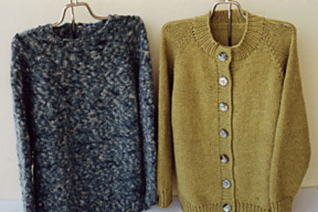 Ravelry: #60 Adult Basic Top-Down Raglan pattern by Ann Norling and ...