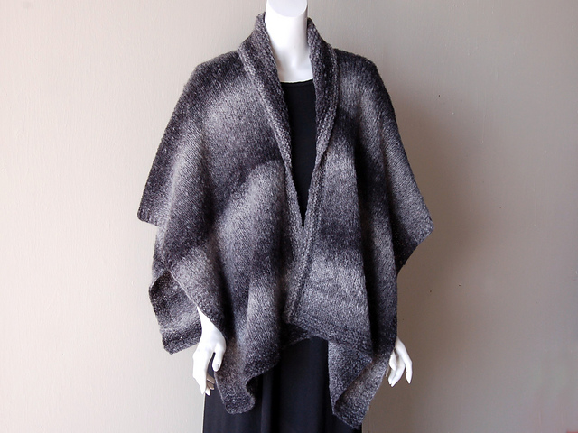 Ravelry: #65 Ruana pattern by Sandi Rosner