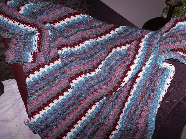 Ravelry: Falling Leaves Afghan pattern by Sandy Scoville