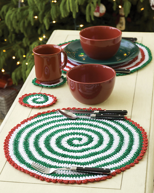 Ravelry: Pinwheel Place Setting pattern by Mary Jane Protus